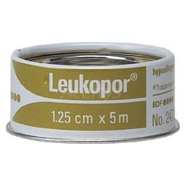 Leukupor, fixatiepleister, kleefpleister, 2.5cm x 5m